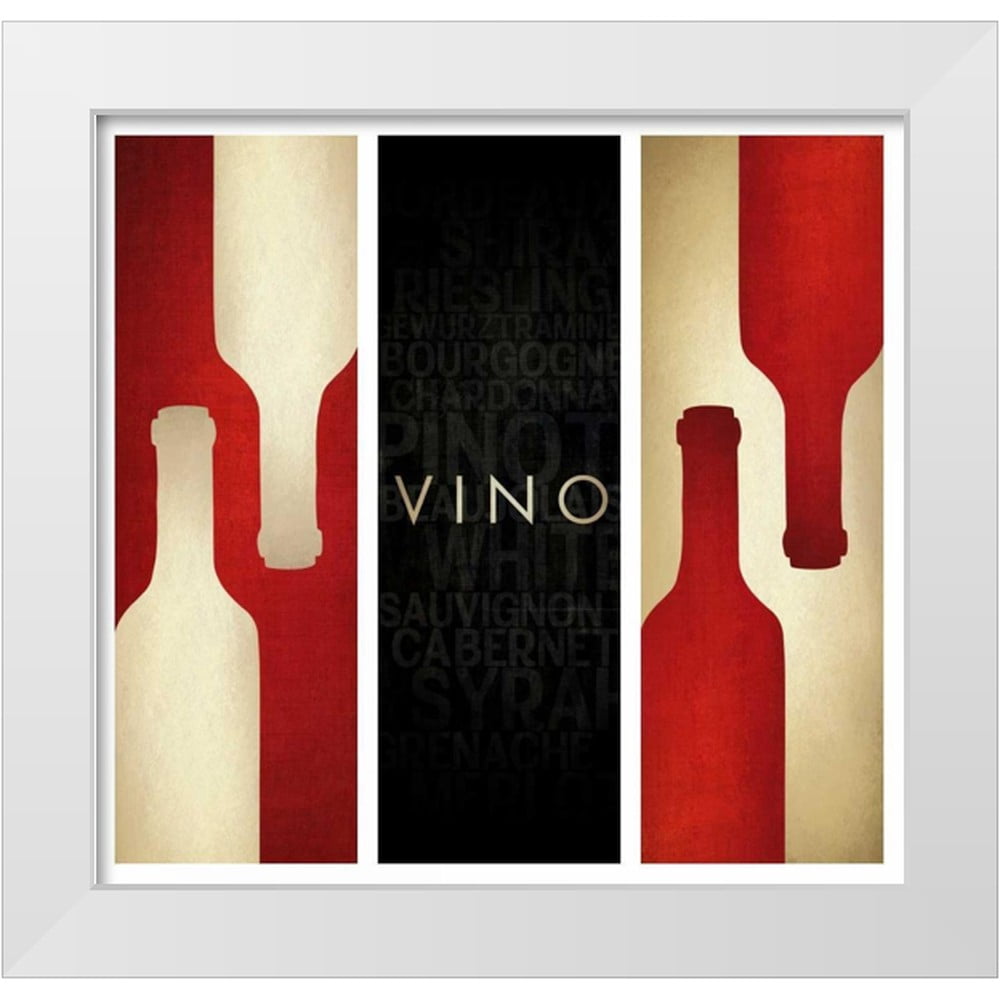 Drotz, Dallas 27x26 White Modern Wood Framed Museum Art Print Titled ...