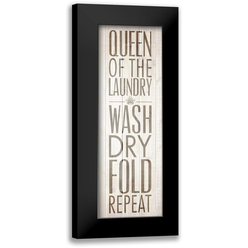 Drotz, Dallas 9x18 Black Modern Framed Museum Art Print Titled - Queen ...