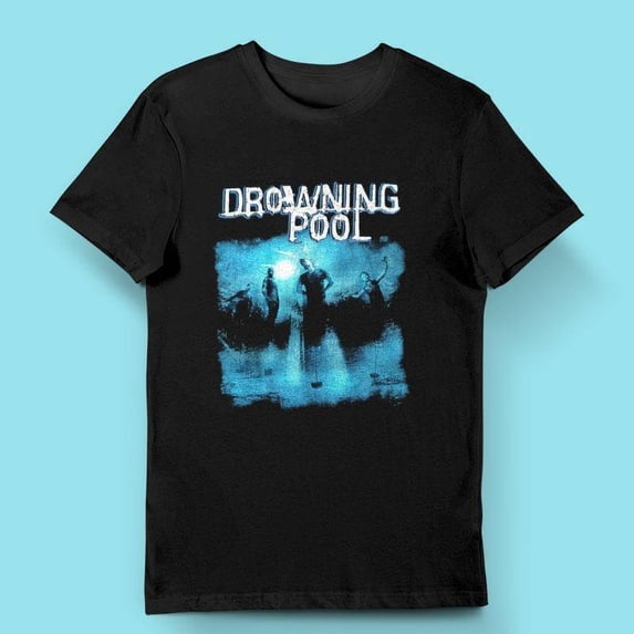 Drowning Pool Band Music Black Size S To 5XL Shirt Gift For Fan ...
