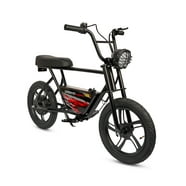VIRO Rides Electric Mini-Bike 25.2 V Cafe Racer Powered Ride-On with ...