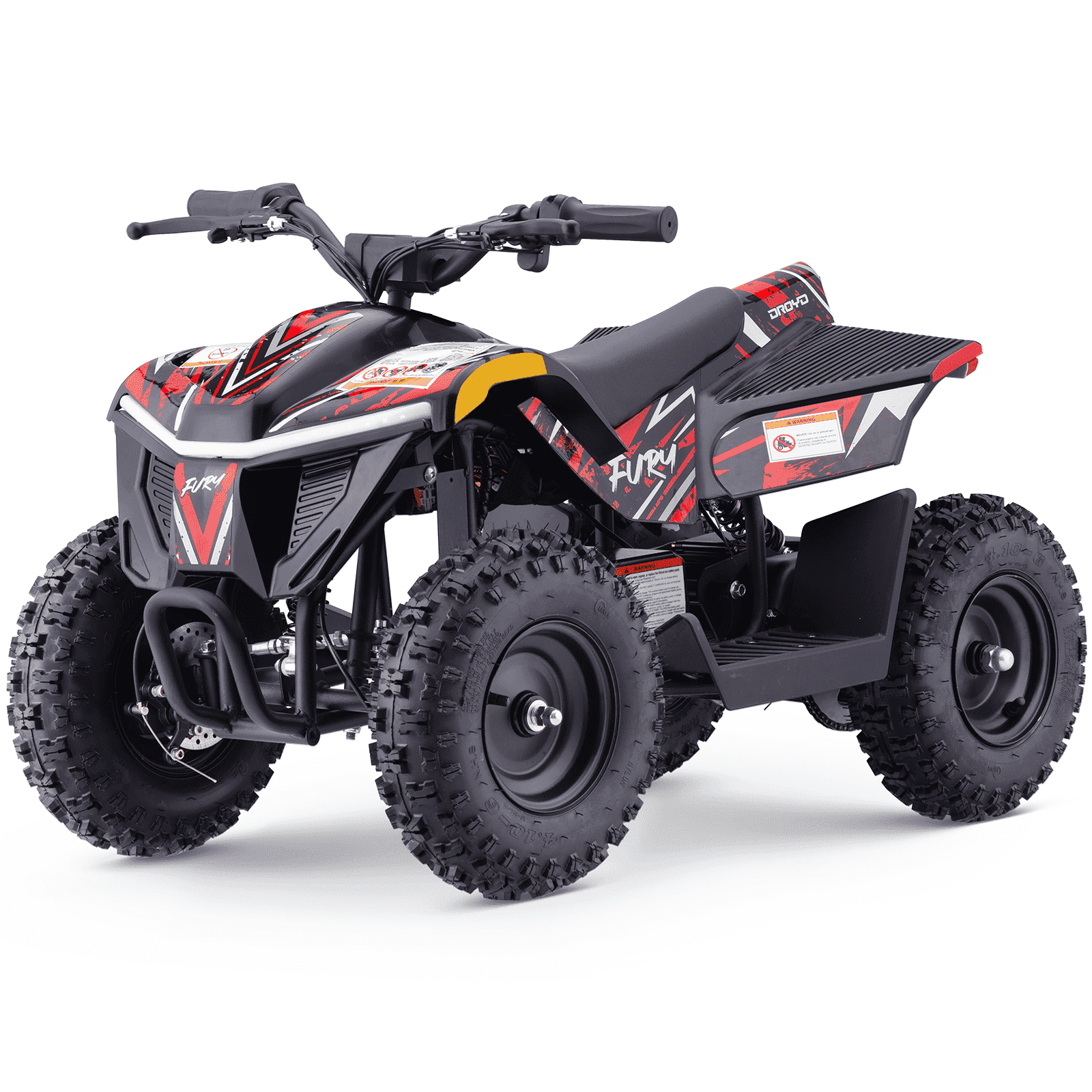Droyd Fury Youth Electric ATV, 36V 500W Brushless Motor, Dual ...