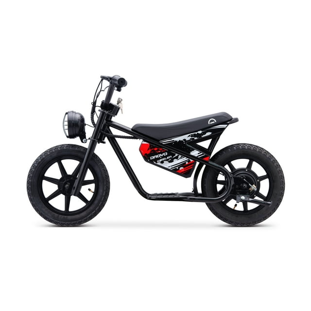 Droyd Weeler Electric Mini Bike - 24V 8Ah Battery, 6-10 MPH, Up to 8 ...