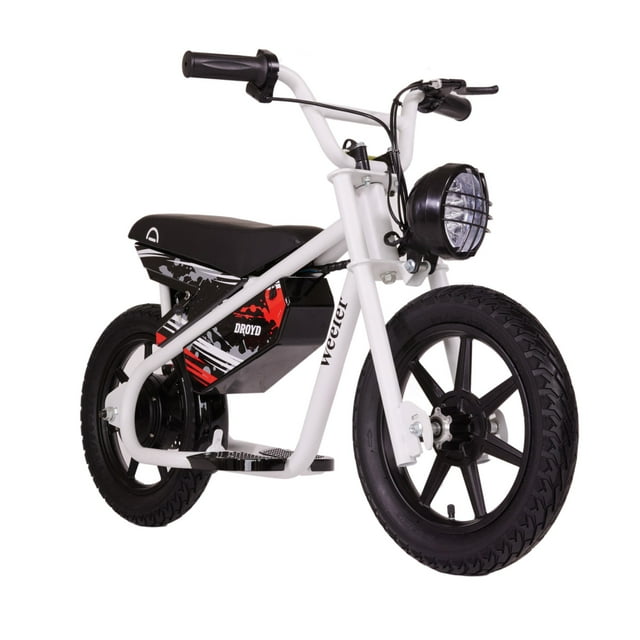 Droyd Weeler Fast Electric Mini Bike - Motor Powered Bike for Kids 6 ...
