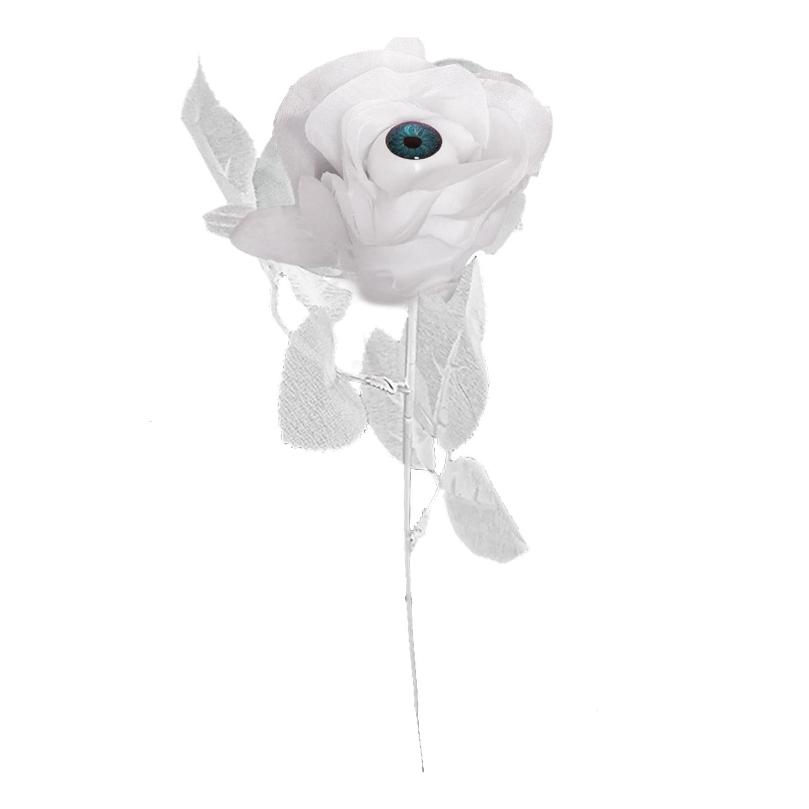 Drses‌‌ 10 Faux Rose With Eyeballs Halloween Faux Eyeball Flowers Faux ...