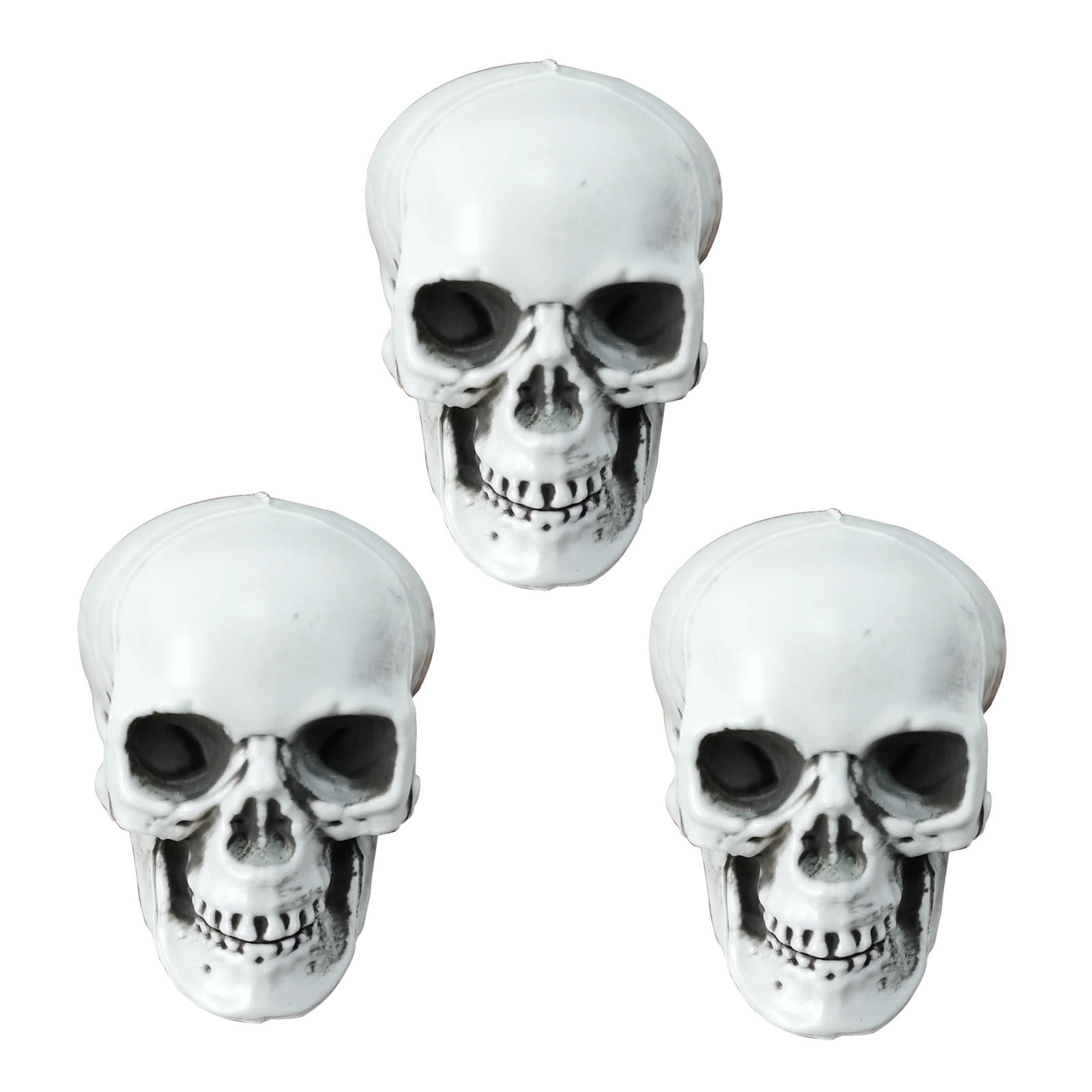 Drses‌‌ 3PC Halloween Skeletons Plastic Realistic Fake Simulation Human ...