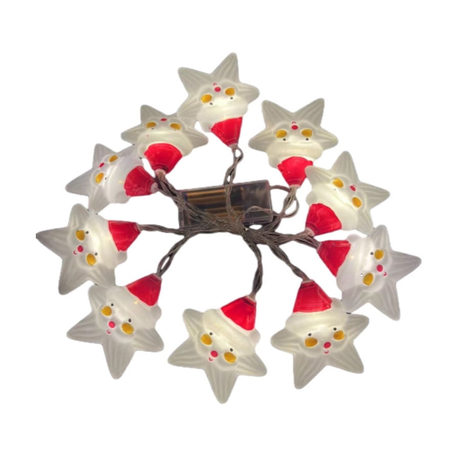 Drses‌‌ Christmas Decorations LED Star Shape String Lights Decorations ...