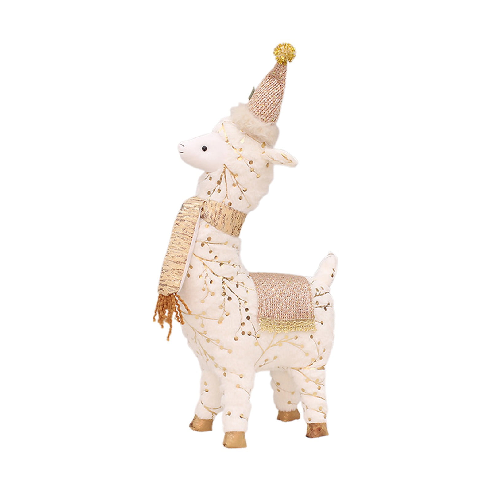 Drses‌‌ Christmas Llama Decorations Desktop Ornaments Store Window ...