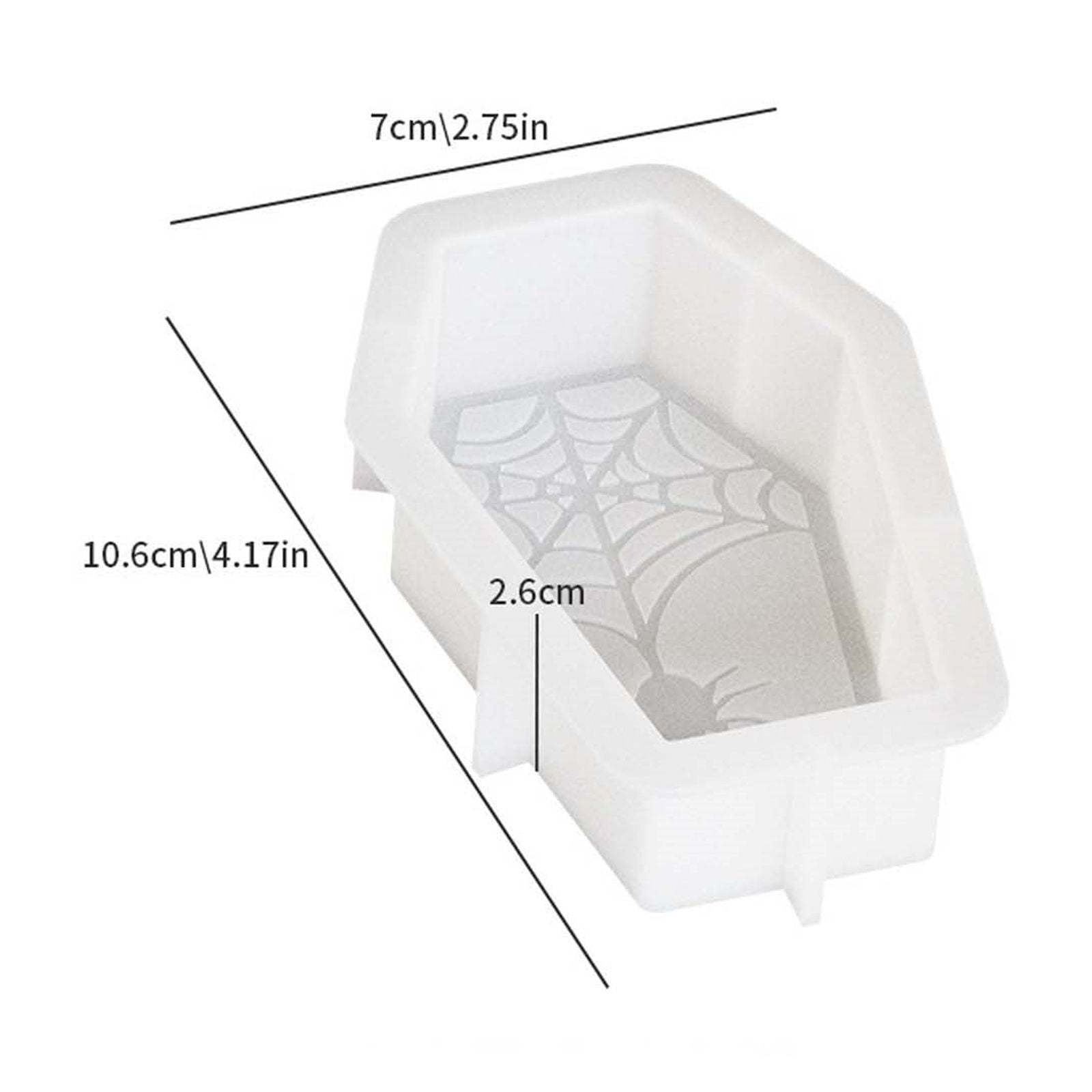 Drses‌‌ DIY Dropping Pumpkin Ghost Coffin Halloween Gypsum Candle ...