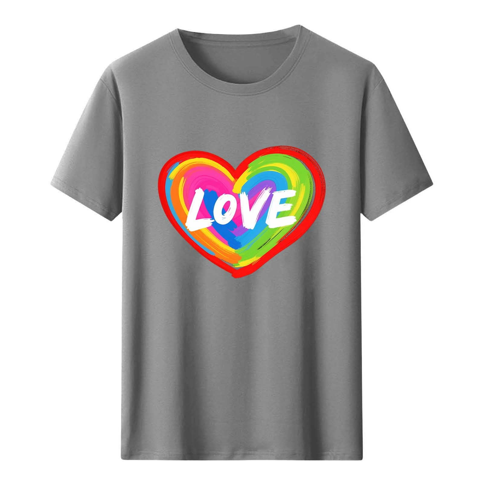 Drses ‌‌‌‌‌‌‌‌‌‌‌‌‌‌Men's 2025 Rainbow Pride Graphic Tee | Love LGBTQ+ ...