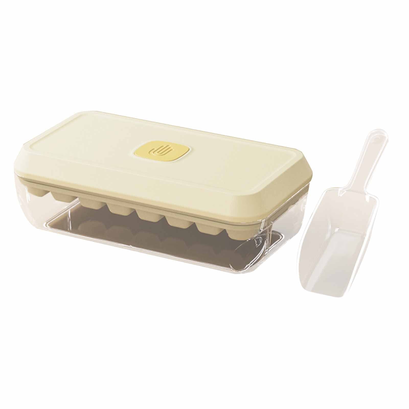 Drses Pressing the ice grid Pressing Ice Box With 18 Compartments For ...