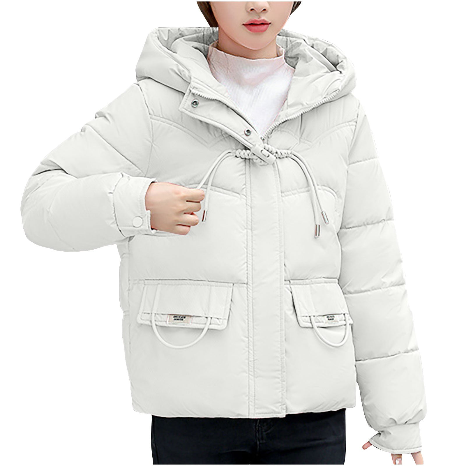Drses Winter Puffer Coats for Women,Womens Lightweight Puffer Jacket ...
