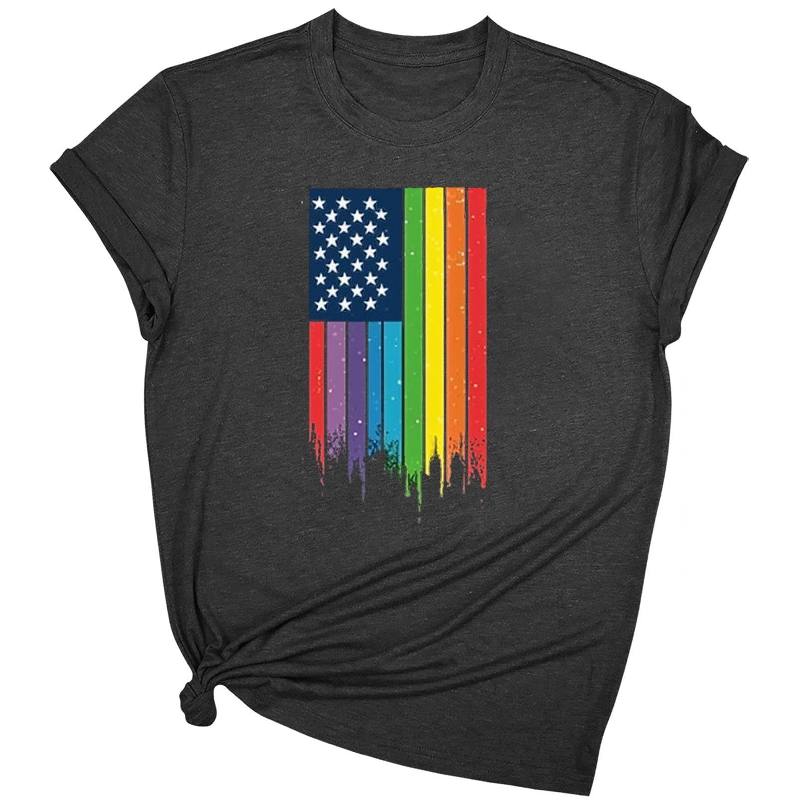 Drses ‌‌‌‌‌‌‌‌‌‌Women's 2025 Pride Rainbow Graphic Tee | Love Wins ...