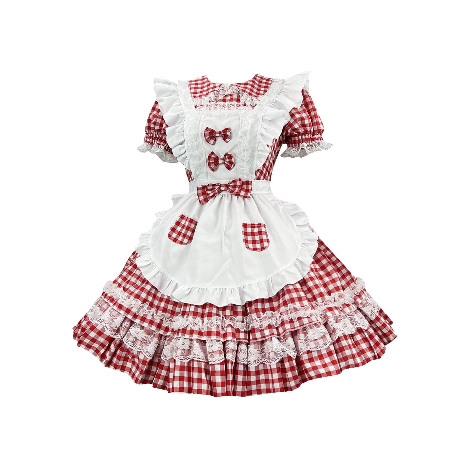 Drses‌‌ ‌‌‌‌‌‌‌‌‌‌‌‌Women's Gothic Lolita Maid Cosplay Dress - Anime ...