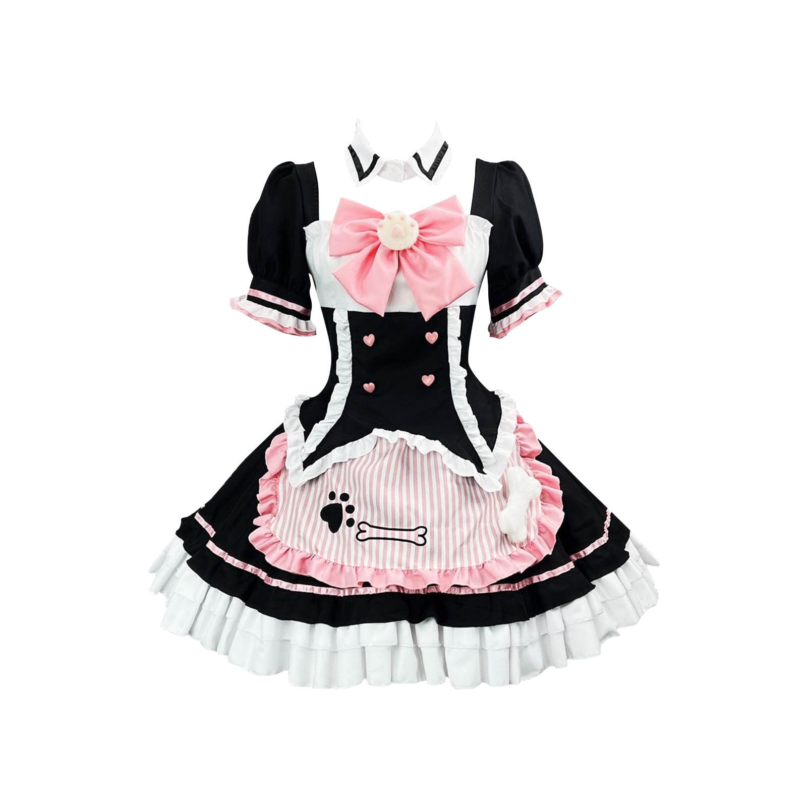 Drses‌‌ ‌‌‌‌‌‌‌‌‌‌‌‌Women's Gothic Lolita Maid Cosplay Dress - Anime ...