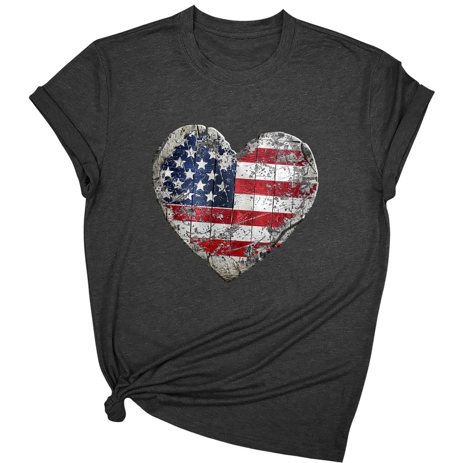 Drses ‌‌‌‌ ‌‌Women's Independence Day Plus Size Patriotic T-Shirt - Dandelion & Butterfly ...