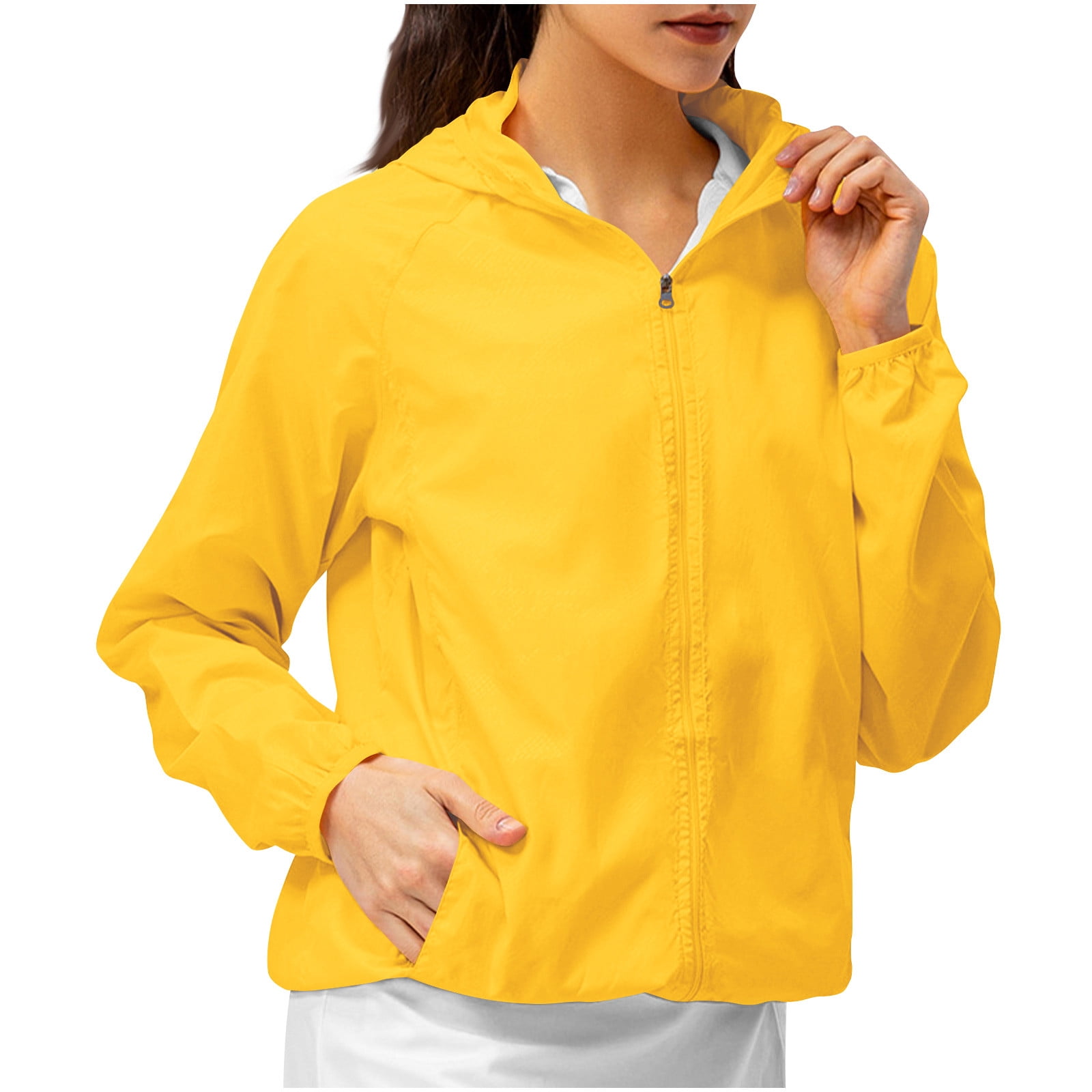 Drses Womens UPF 50+ Jacket Lightweight Sun Protection Clothing Long ...