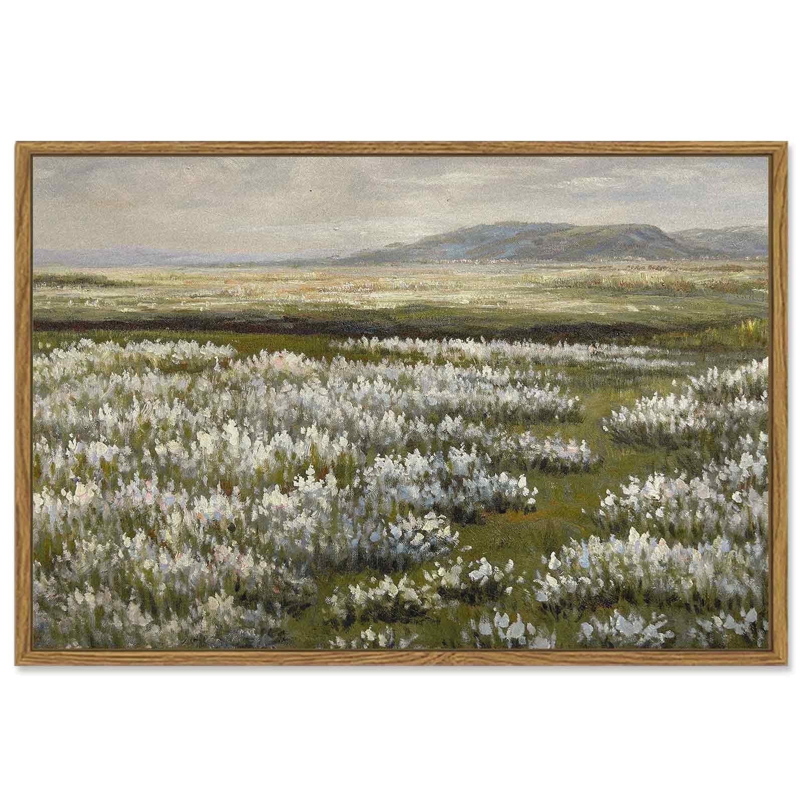 Drsoum 16x24in Landscape Artwork Wall Art Prairie in Full Bloom Prints ...