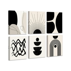 Minimalist Boho Woman Poster Abstract Desert Art Print Modern Cactus ...