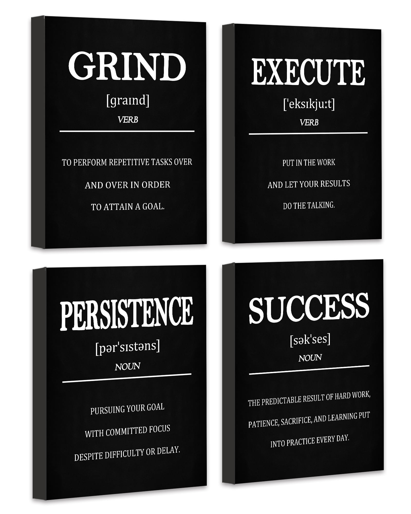 Drsoum Inspirational Office Wall Art Motivational Quotes Encouraging ...