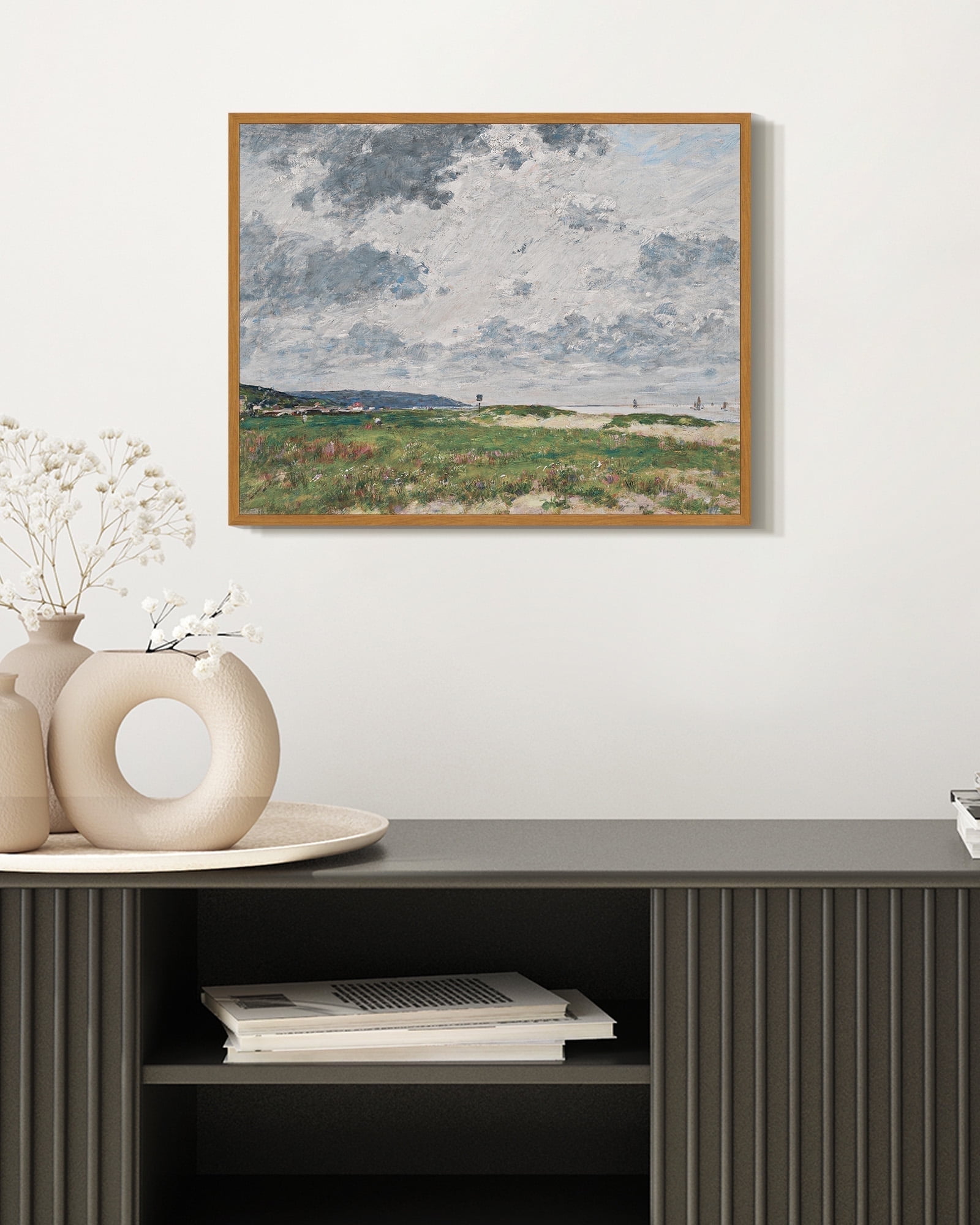 Drsoum Landscape Canvas Wall Art 11x14in Natural Framed Vintage ...