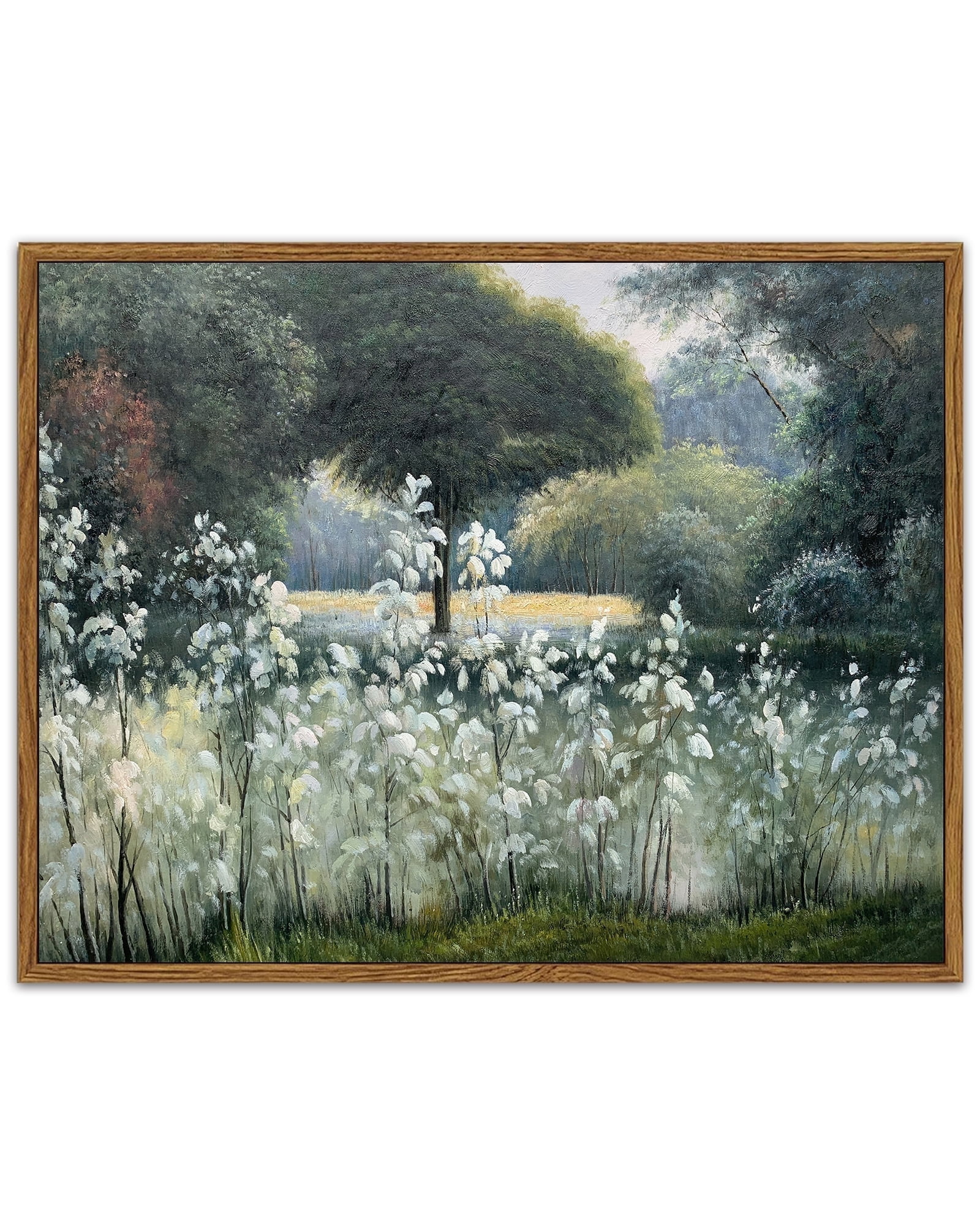 Drsoum Landscape Canvas Wall Art Vintage Forest Classical Framed ...