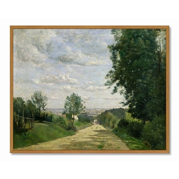 Drsoum Vintage Landscape Wall Art 11x14in Nature Framed Classic Retro ...