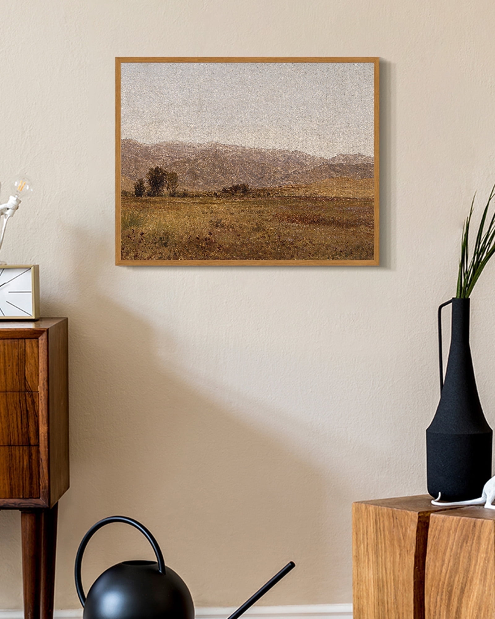 Drsoum Vintage Plains Wall Art 11x14in Natural Framed Prints Classic ...