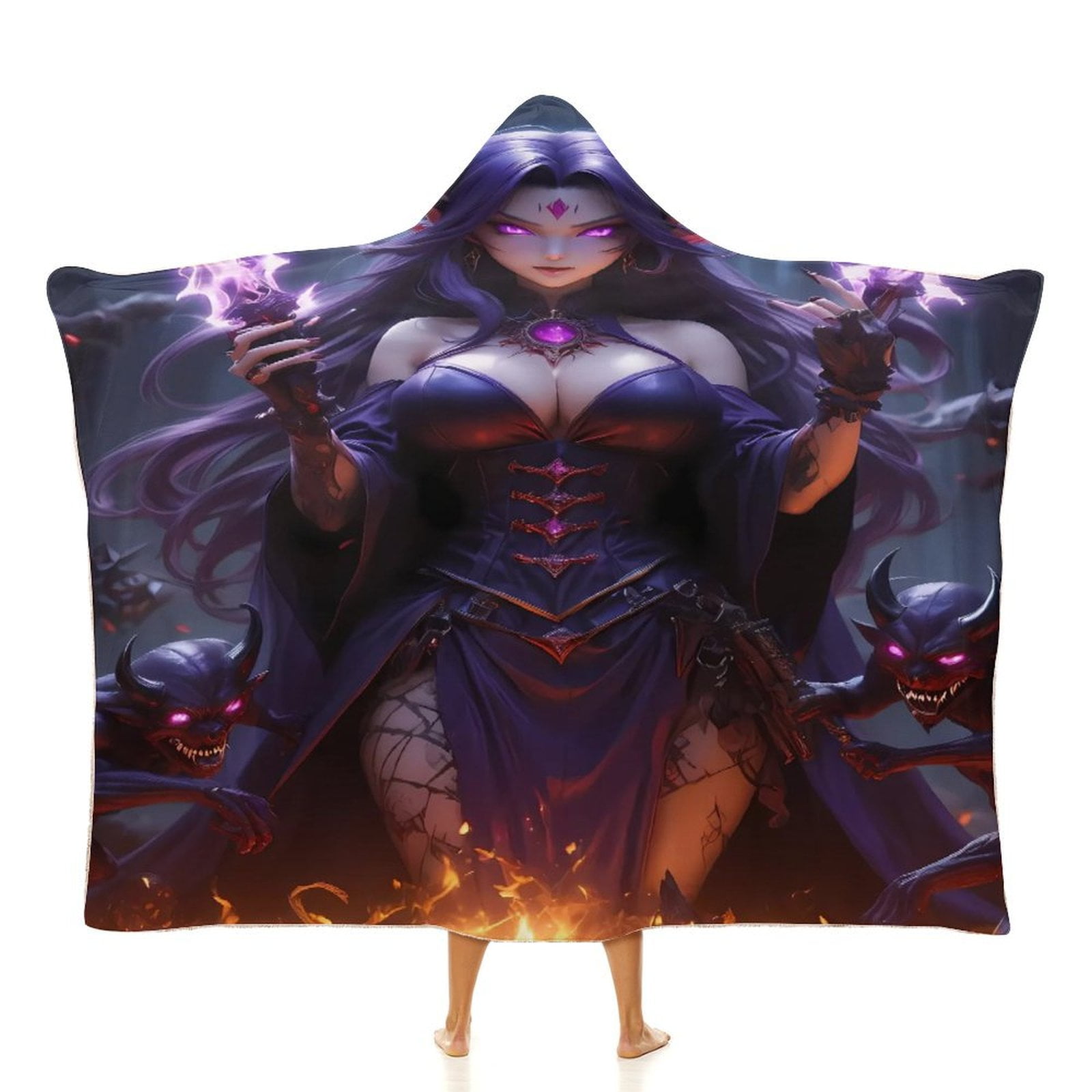 Drtiubtis Blanket Kids Demon Girl Tween Teen - Walmart.com