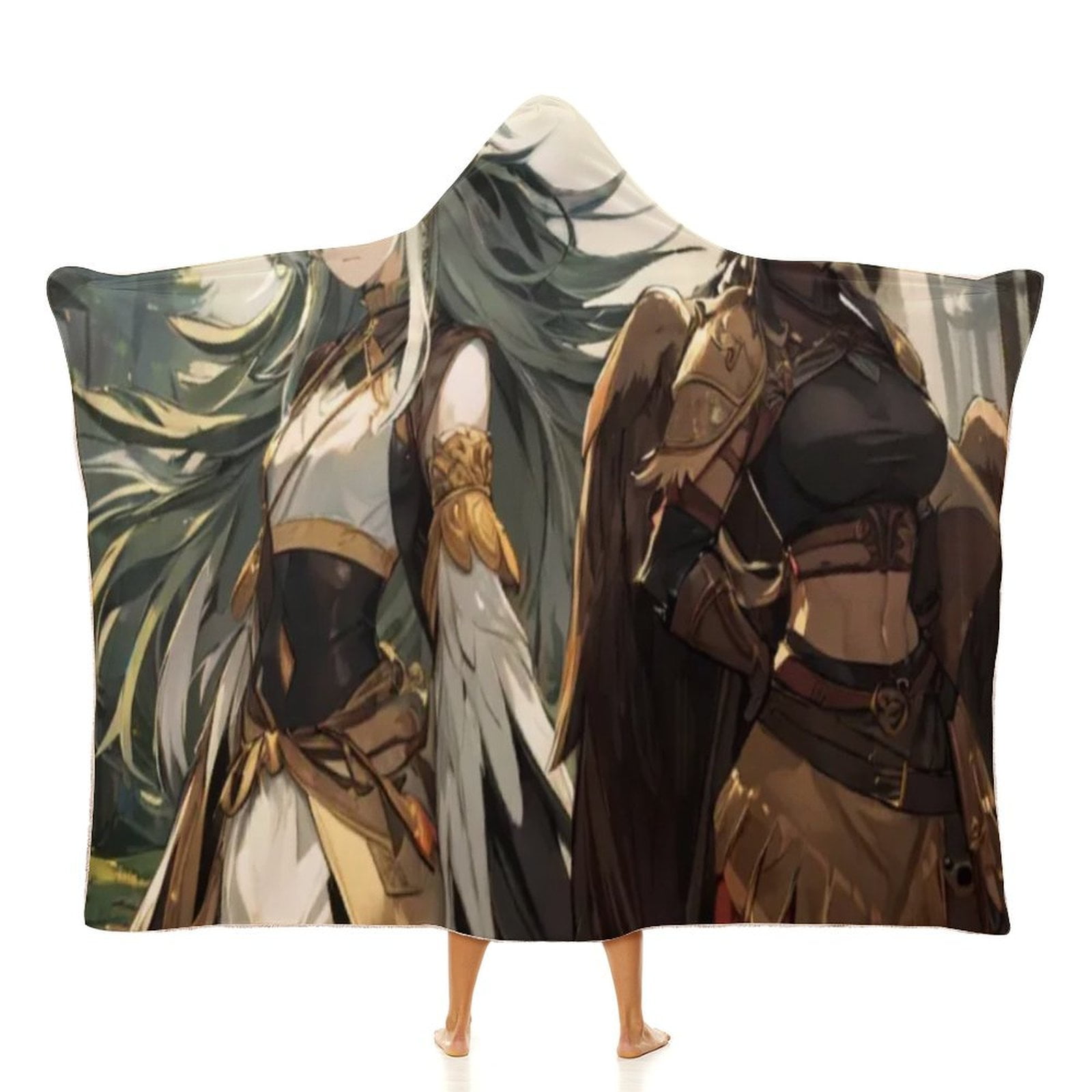 Drtiubtis Distant Cousins Hooded Throw Robe - Walmart.com