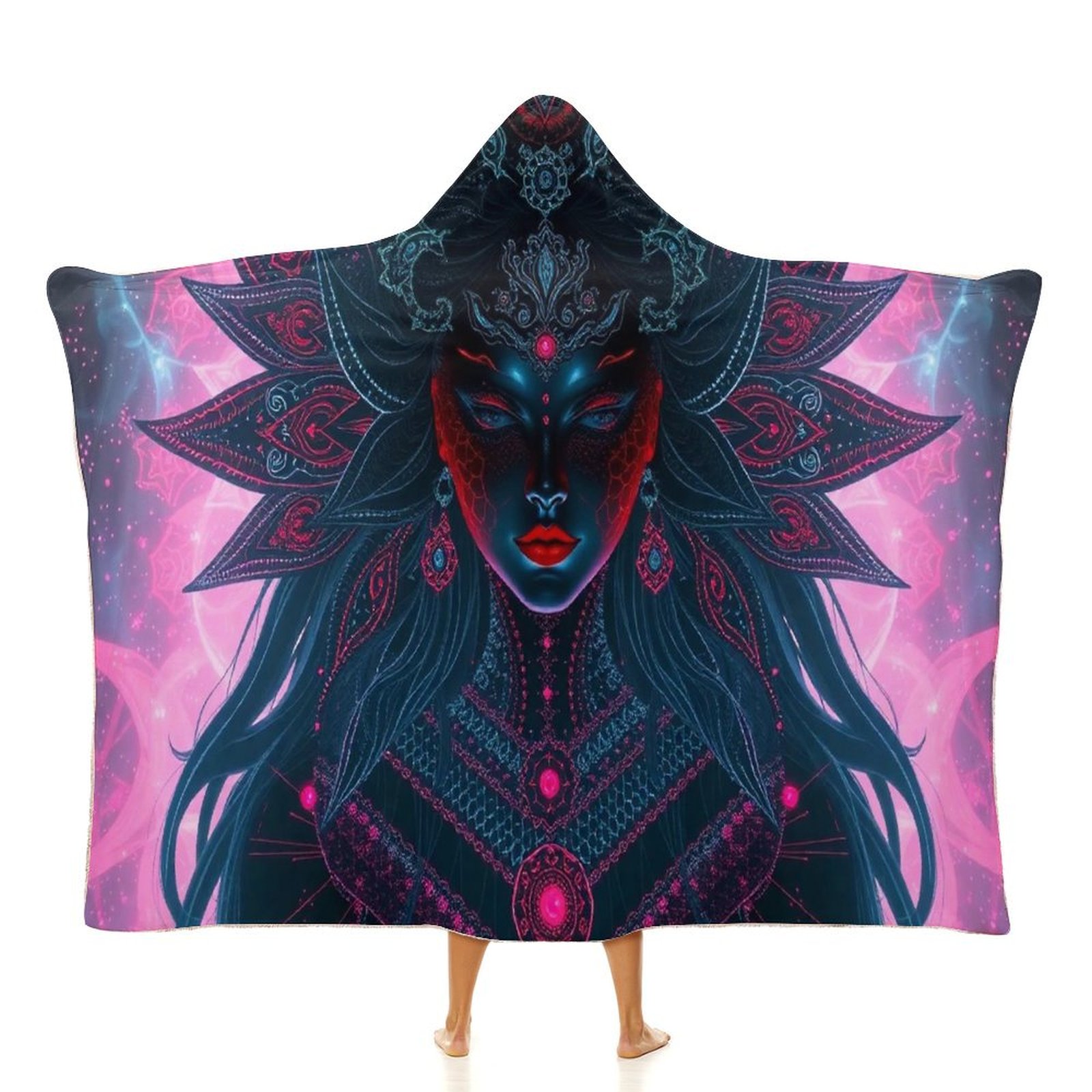 Drtiubtis Girl Hooded Throw Wearable - Walmart.com