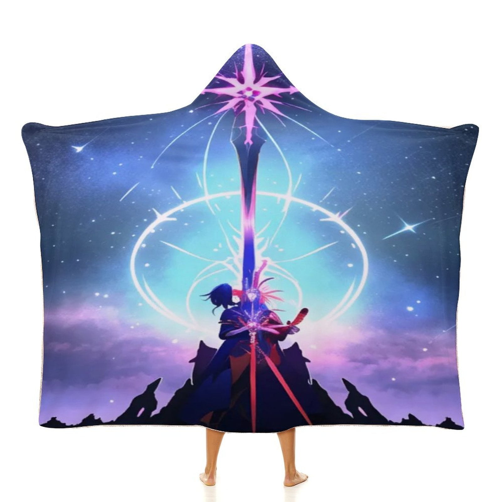 Drtiubtis Hooded Throw Kids Enuma Elish - Chibi Tween Teen - Walmart.com