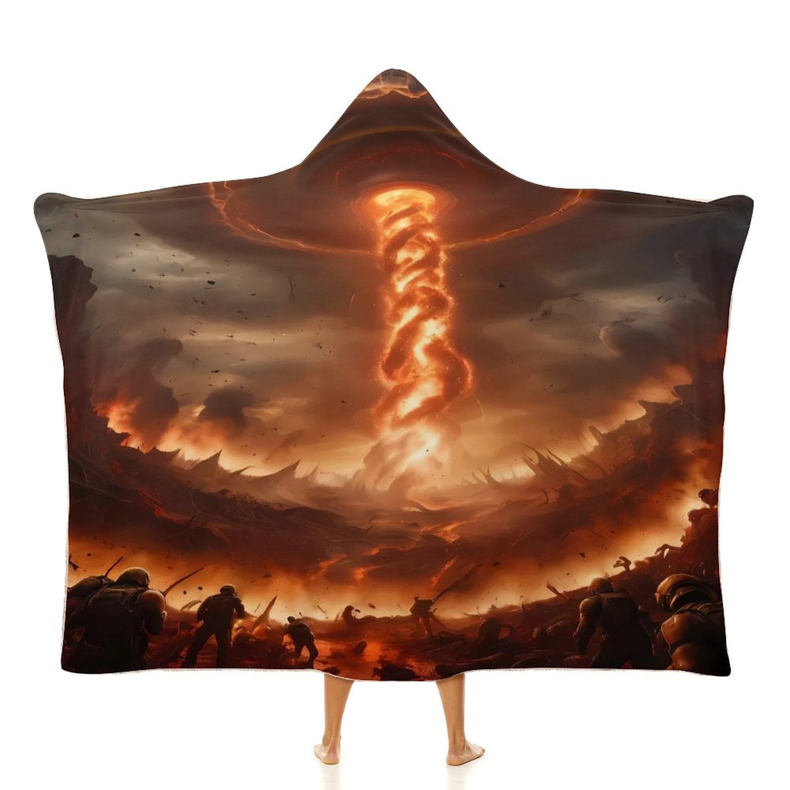 Drtiubtis Hooded Throw Robe Alien Weapon Tween Teen - Walmart.com