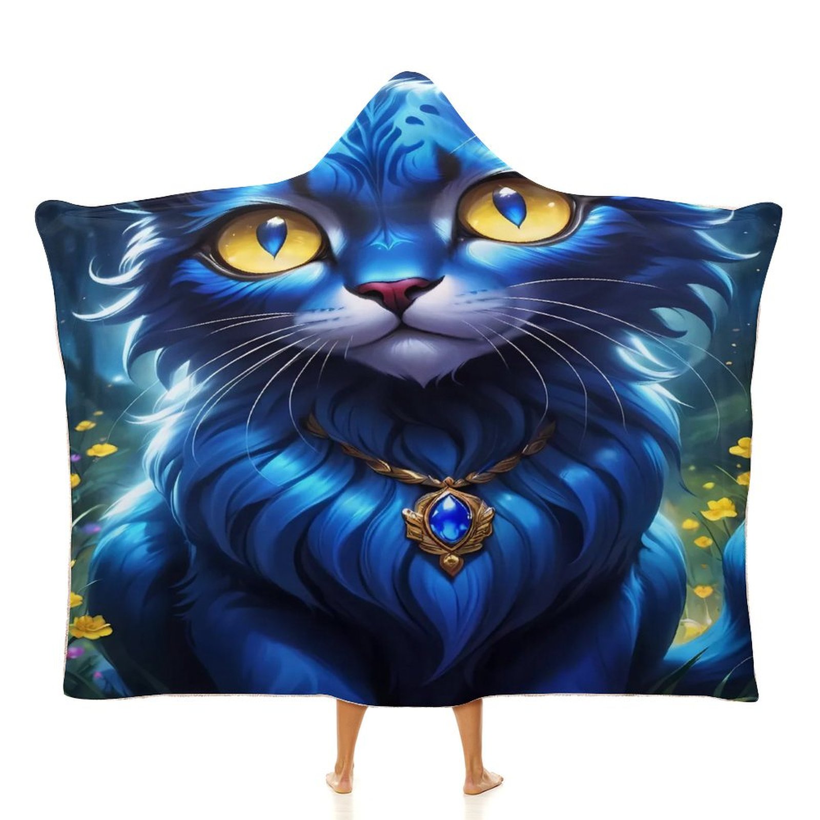 Drtiubtis Hooded Throw for Kids Cute Adult Teen - Walmart.com