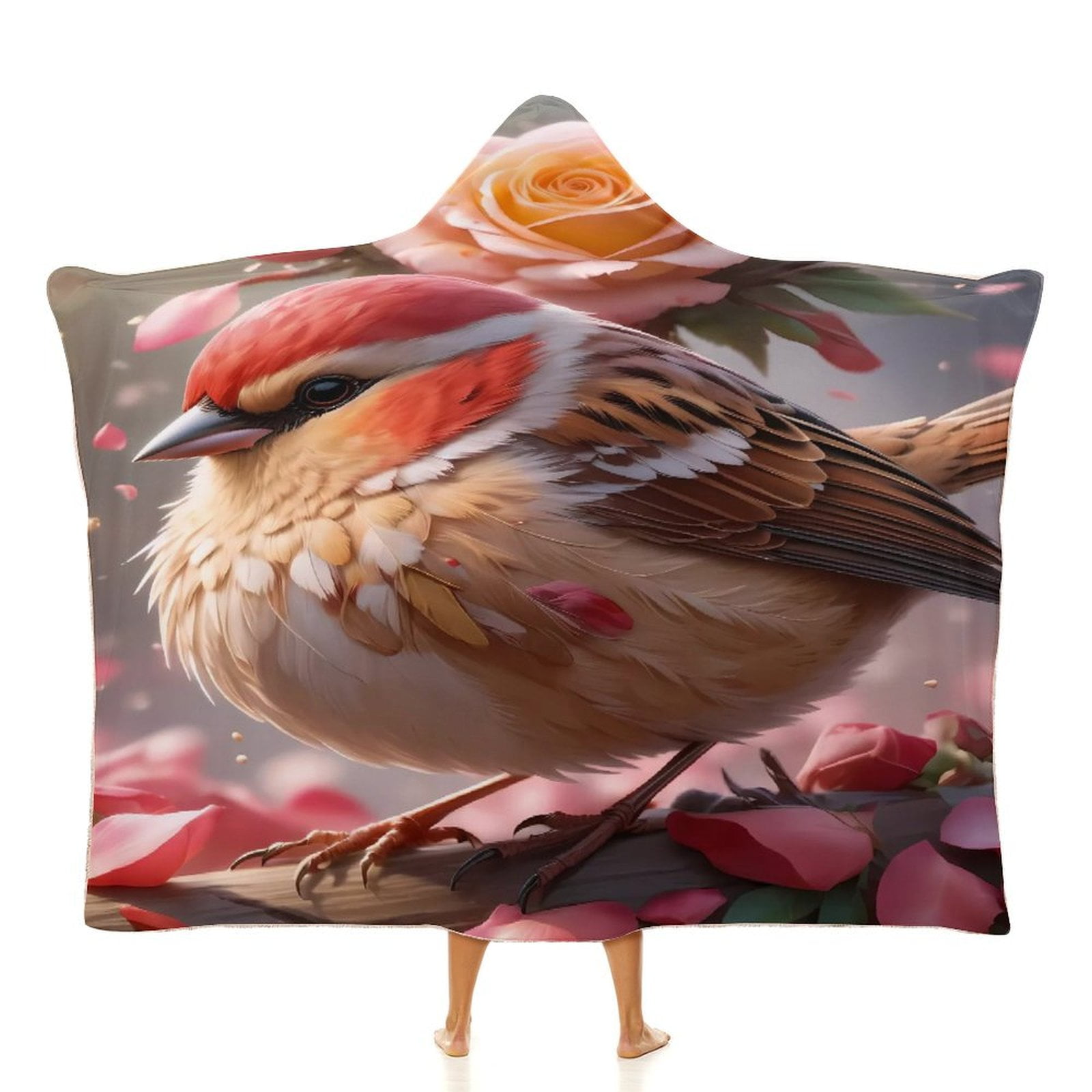 Drtiubtis Hooded Throw for Kids Cute Bird Tween Teen - Walmart.com