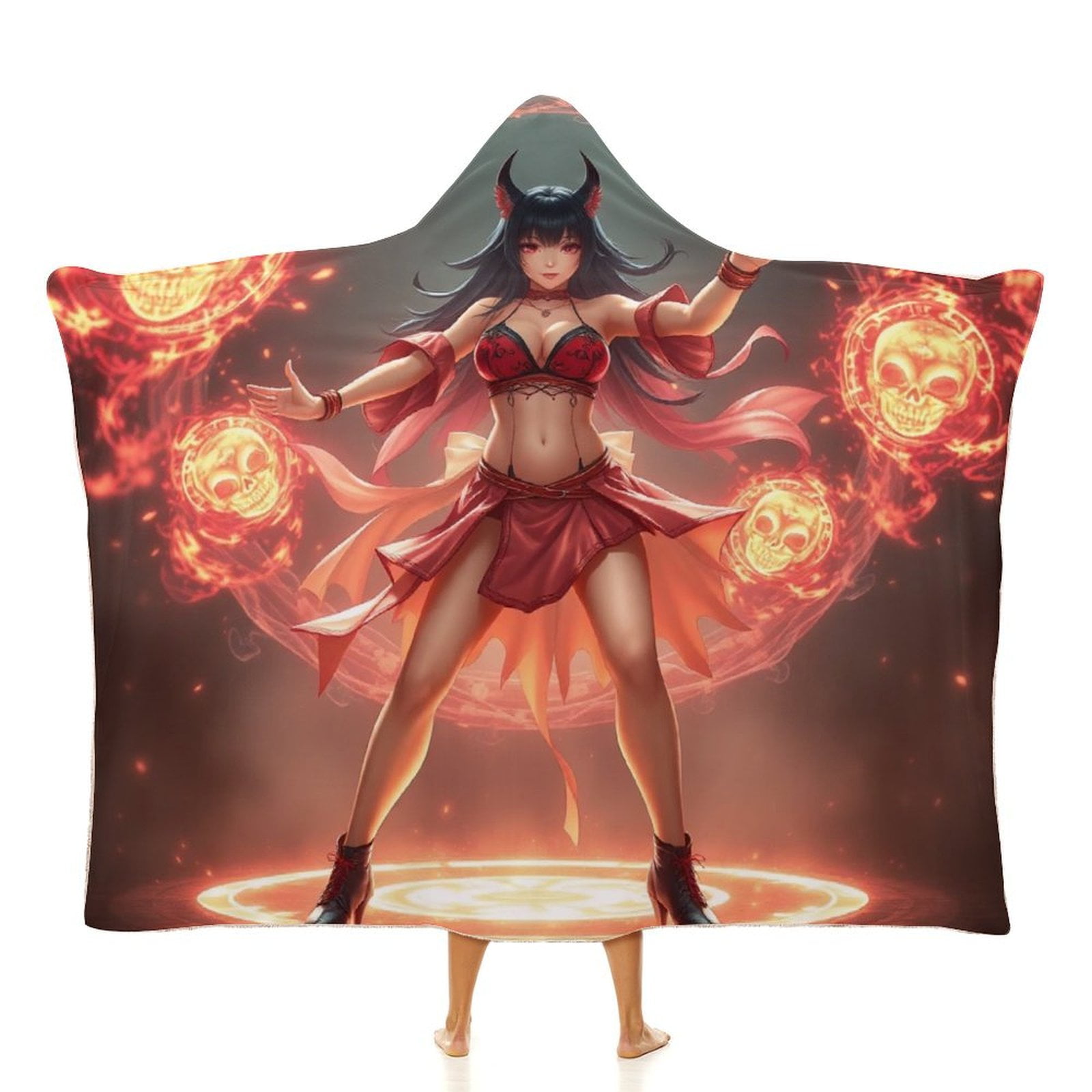 Drtiubtis Magic Girl Hooded Throw for Kids - Walmart.com