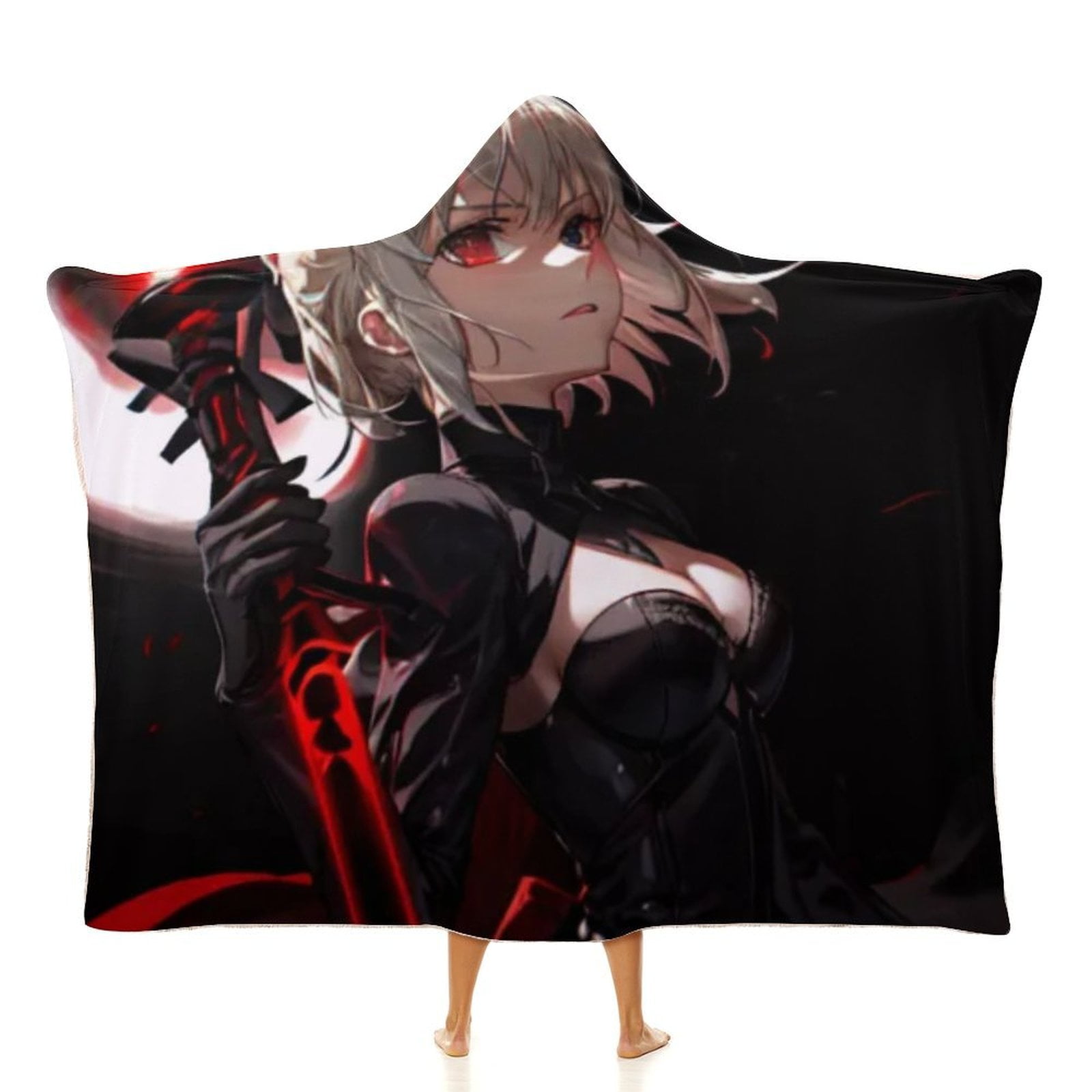 Drtiubtis Mecha Art Saber Alter Blankets and Throws - Walmart.com