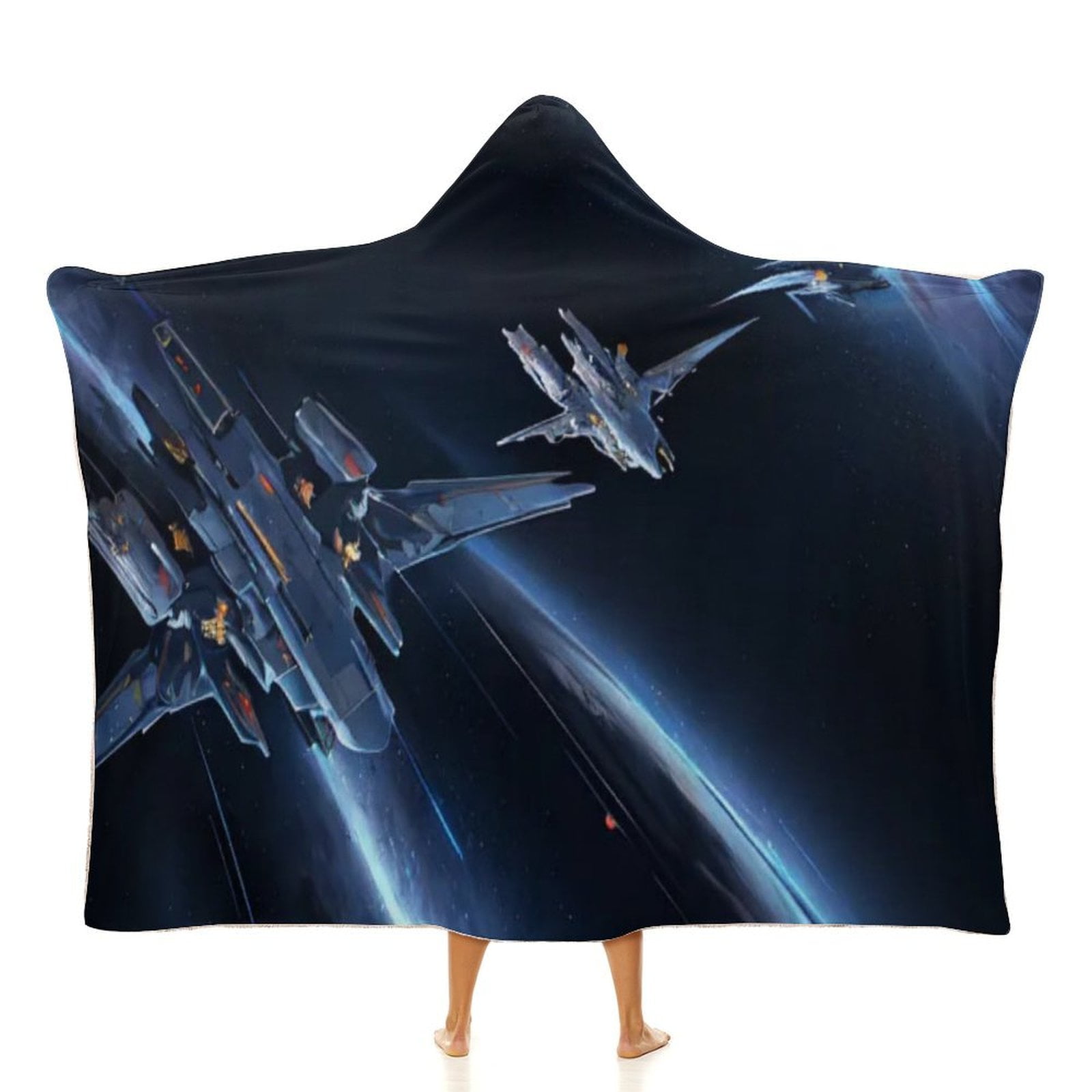 Drtiubtis Mecha Art Spaceships Blanket Microfiber - Walmart.com