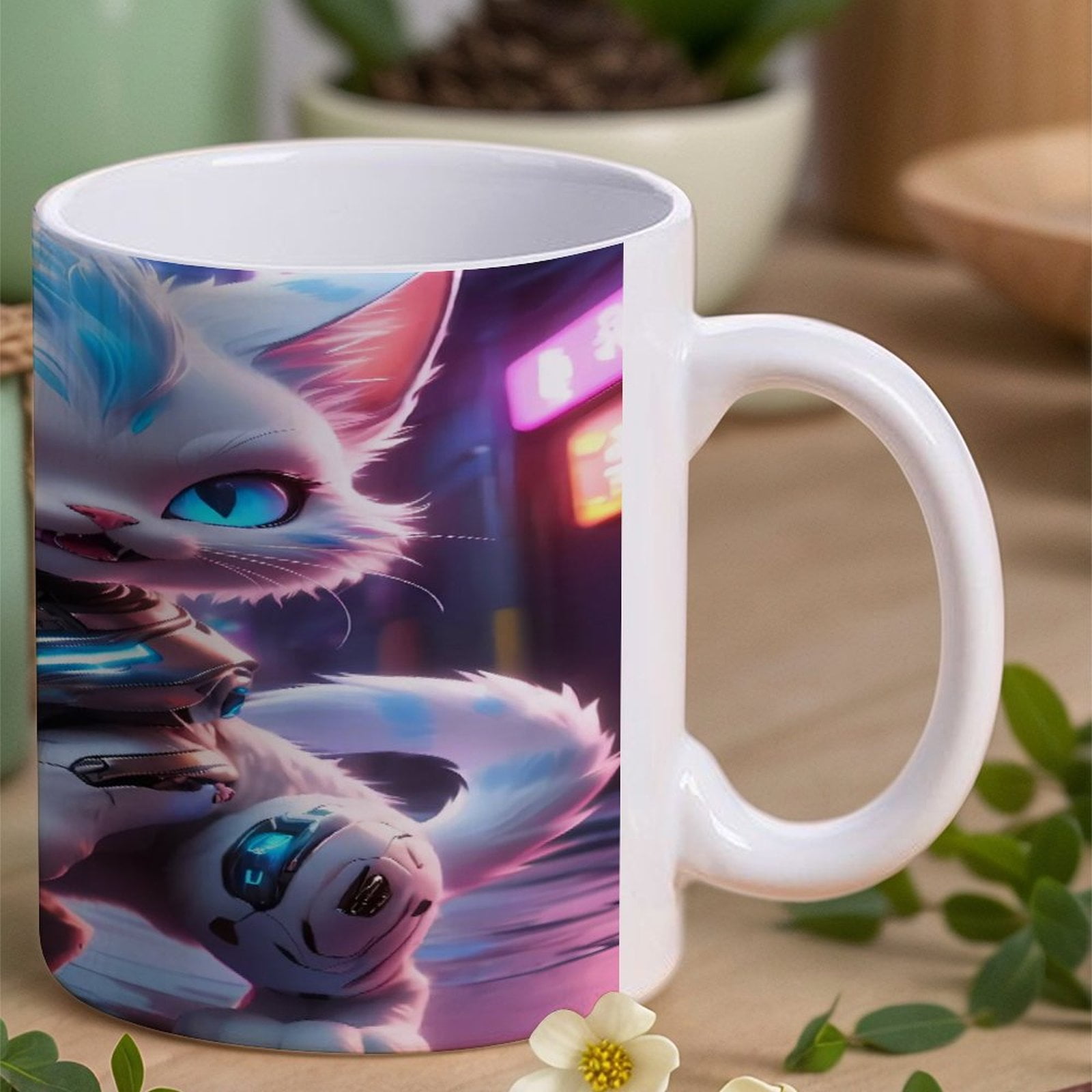 Drtiubtis Mug for Coffee Cyborg Kitten Graduation Gifts Teen - Walmart.com