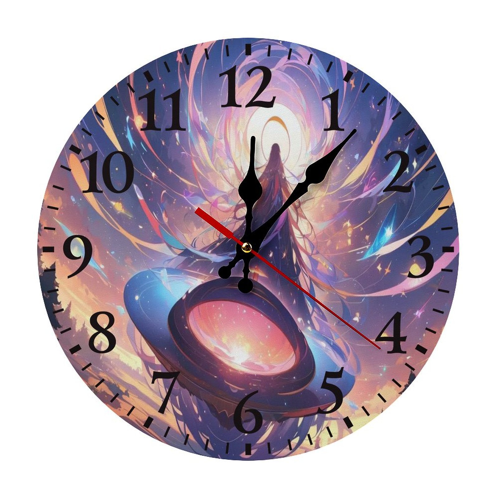 Drtiubtis Wall Clock 9 8 Inch Clock Kits With Hands Spaceship Mecha Art ...