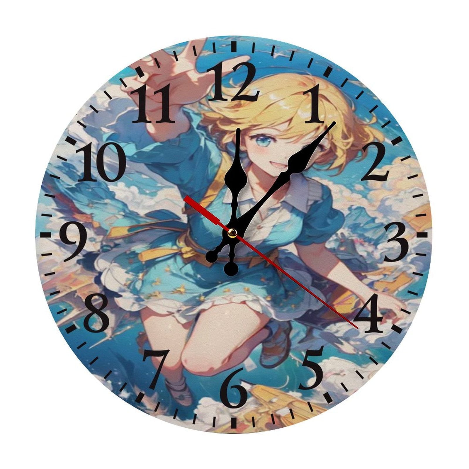 Drtiubtis Wall Clock Large Clock Decor You Coming Tween Birthday Gifts ...