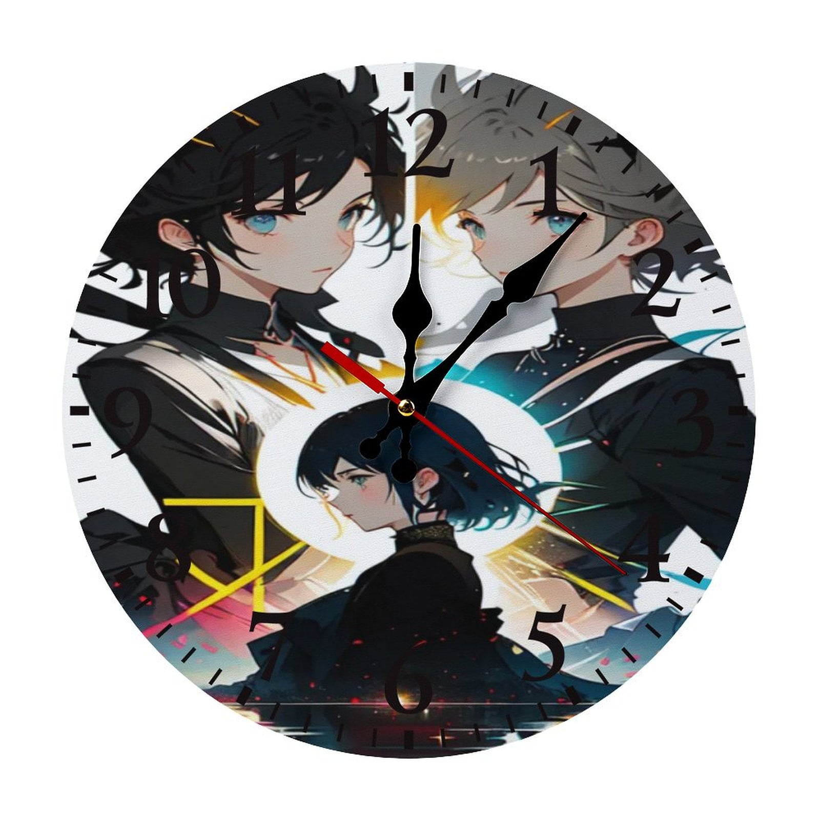 Drtiubtis Wall Clock for Bedroom Clock Wall Large Weird Tween Birthday ...