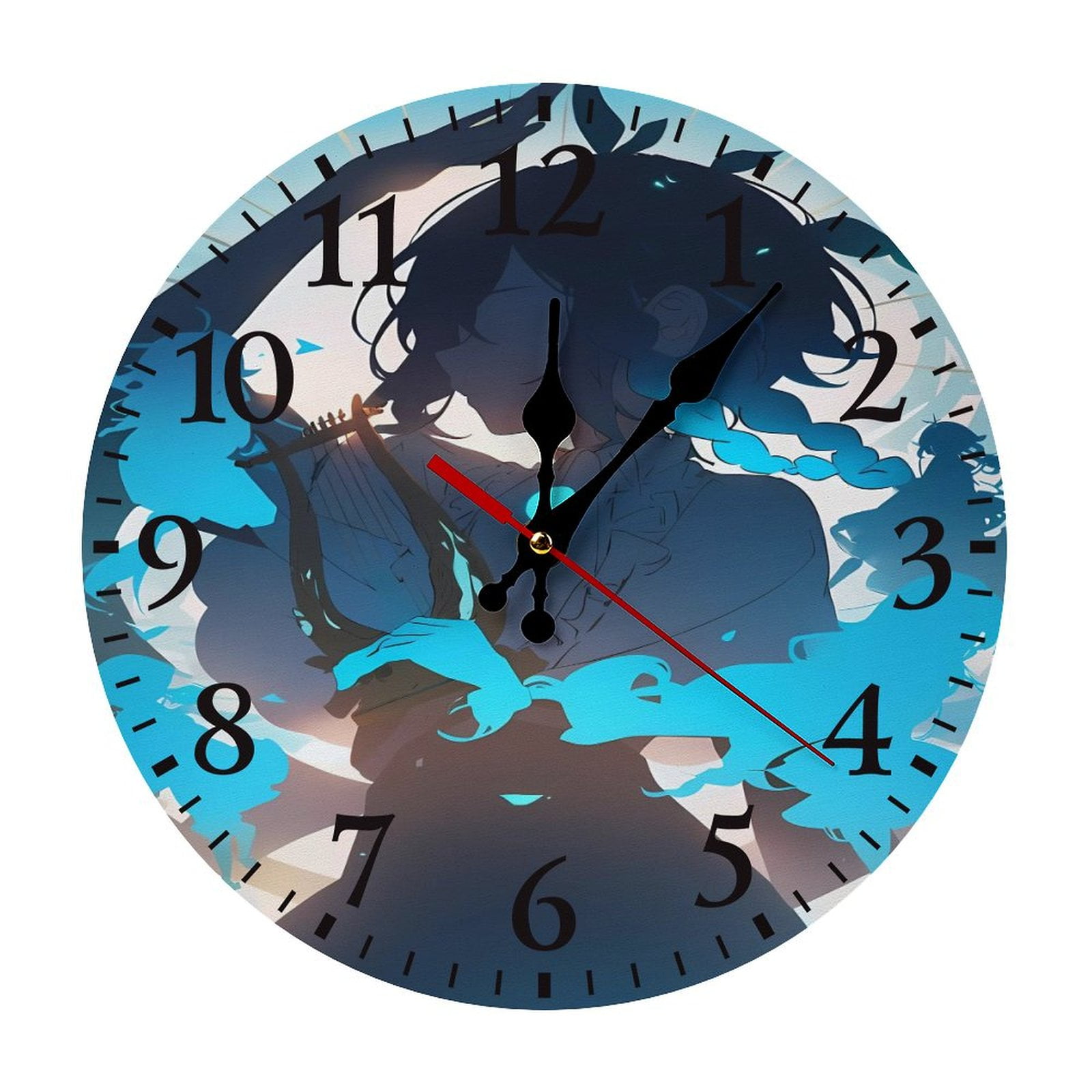 Drtiubtis Wall Clock for Living Room Clock Decor Venti Tween Birthday ...