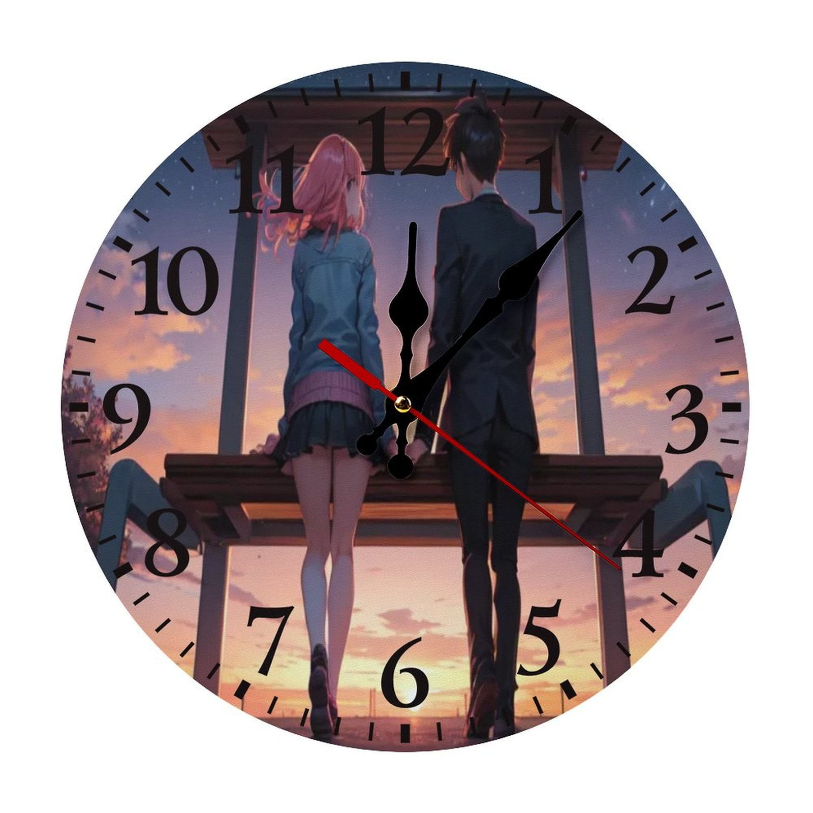 Drtiubtis Wall Clock for Living Room Clock Mechanism Forever Tween ...