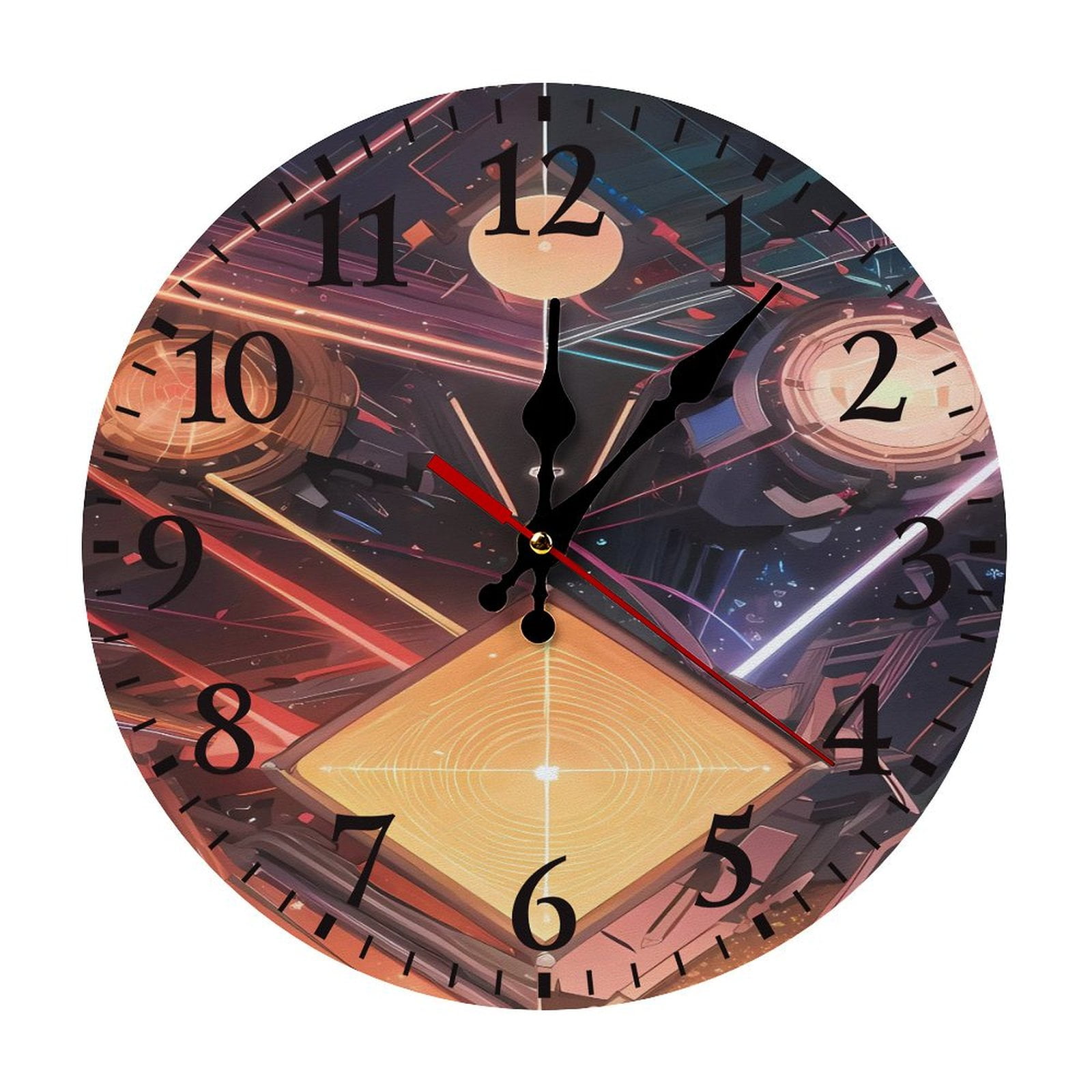 Drtiubtis Wall Clocks for The Kitchen Clock Mechanism All Knowing Adult ...