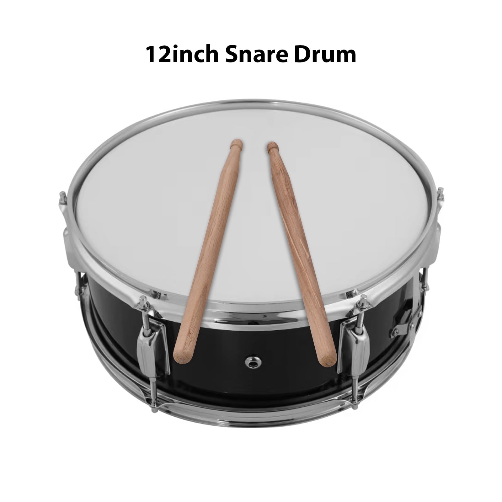 Drum 12inch Snare Drum With Drumsticks Shoulder Strap Drum Key ...