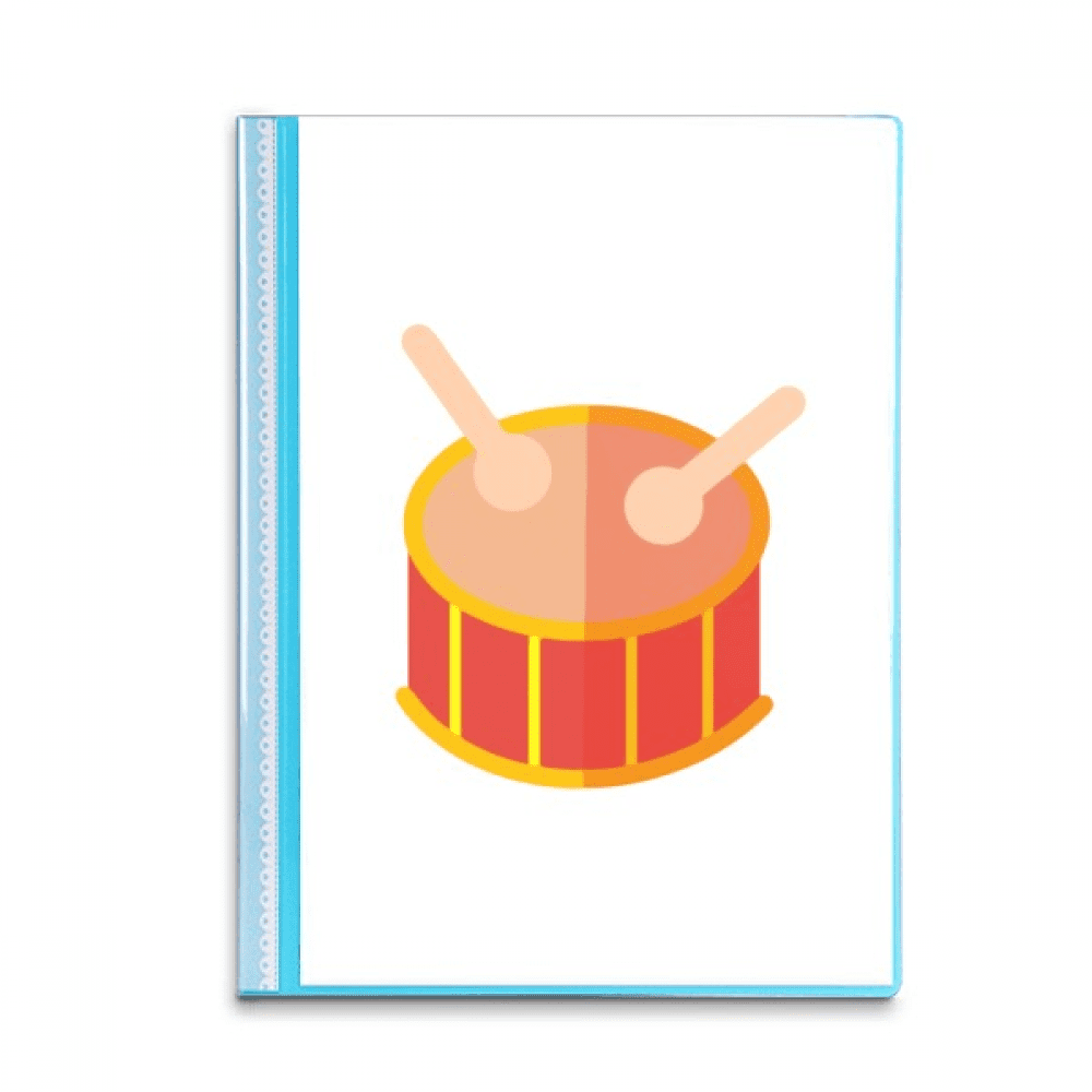 Drum Agitate Instrument Book Sheet Protectors Portfolio Binder Folder ...