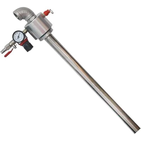 Drum Air Operated Oil Transfer Pump, Stainless Steel Pneumatic Barrel ...