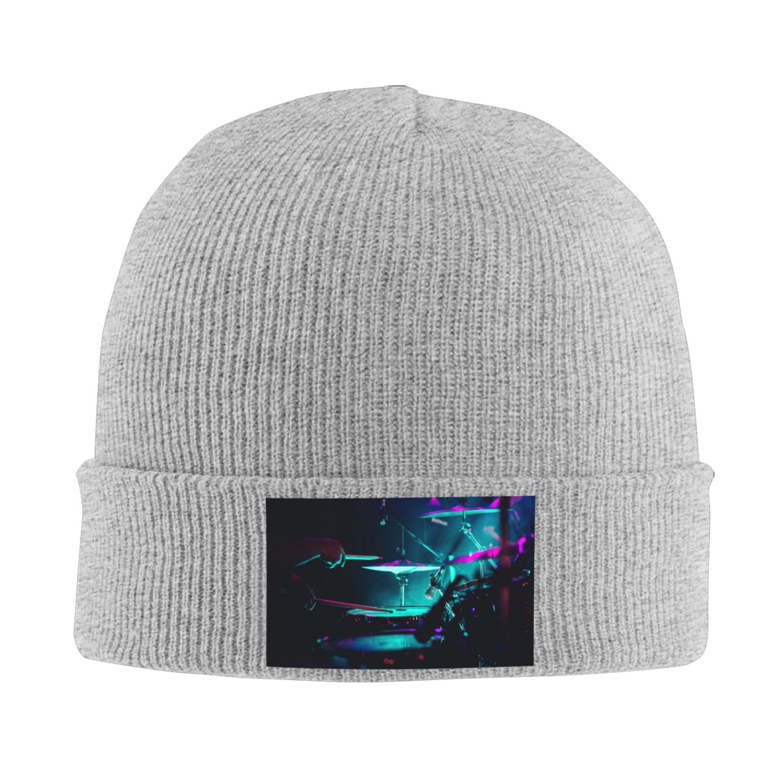 Drum Artistic Art Beanie Hat for Men Women Beanies Warm Cozy Knitted ...