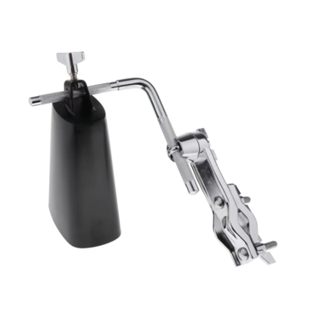 Drum Clamp Metal Cowbell Holder with Cowbell L-Rod Cowbell MountIng ...