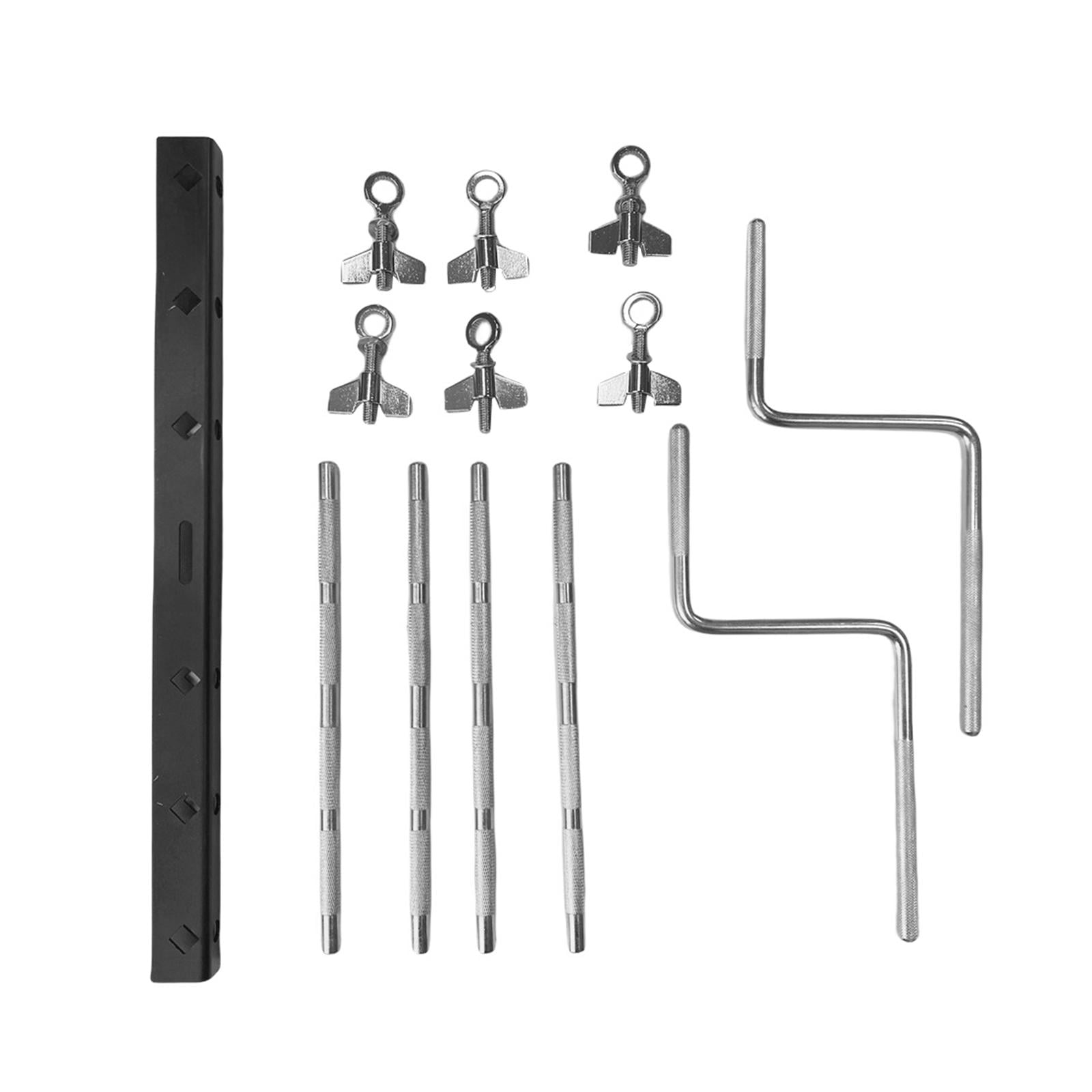Drum Cowbell Bracket Support Rod Hardware Musical Instrument Sturdy ...